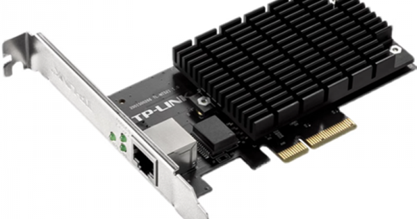 TP-LINK 10G PCIE wired network card 10G fiber optic port Part NO.:TL-NT521